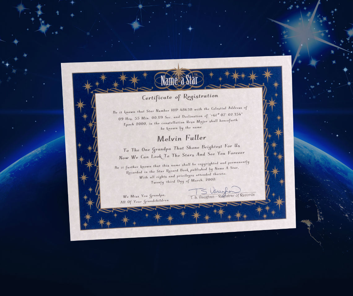 Name A Star The Original Star Naming Service Name A Star The Original Star Naming Service